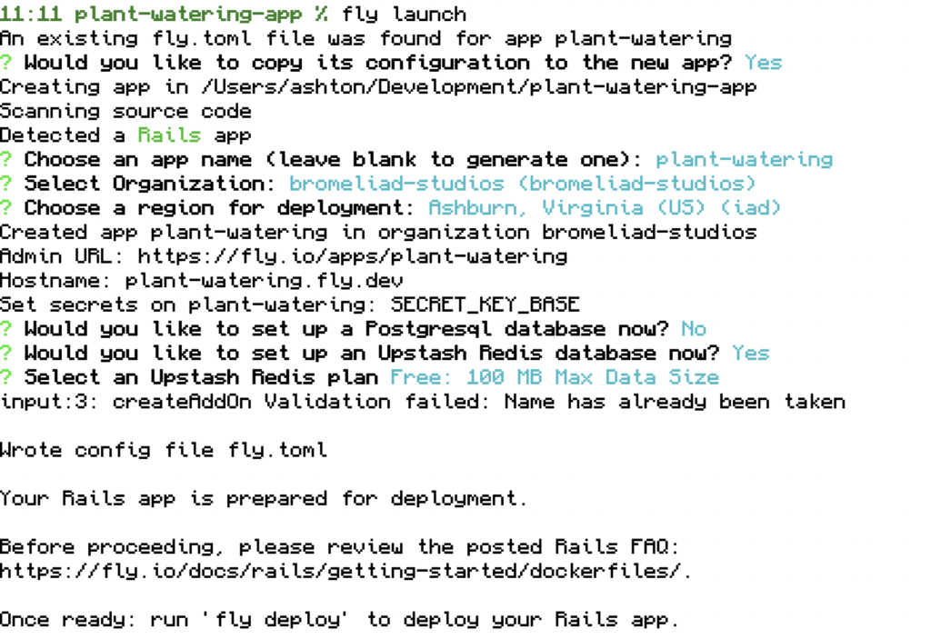 Deploying a React Ruby app on Fly.io if you’ve never deployed a thing in your life – Ashton ...